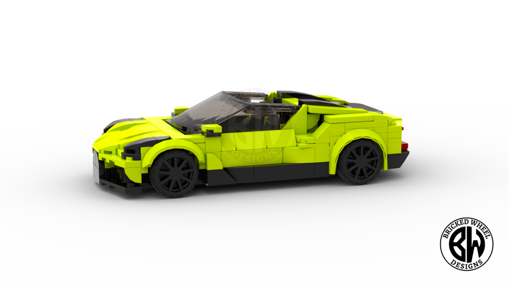 LEGO MOC Bugatti W16 Mistral - The Last Ever Bugatti W16 by ...
