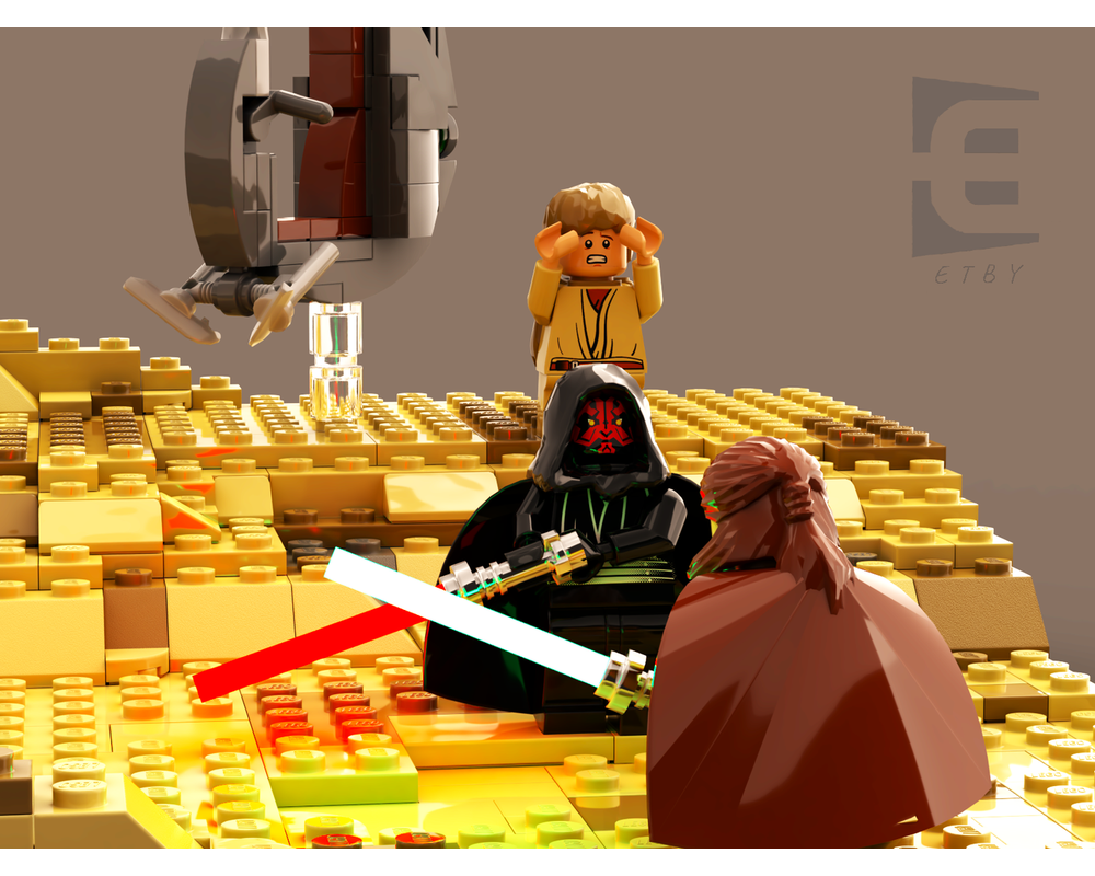 LEGO MOC Ambush on Tatootine by ETBYbrickz | Rebrickable - Build with LEGO