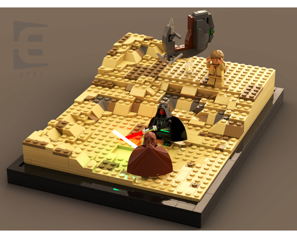 LEGO MOC Ambush on Tatootine by ETBYbrickz | Rebrickable - Build with LEGO