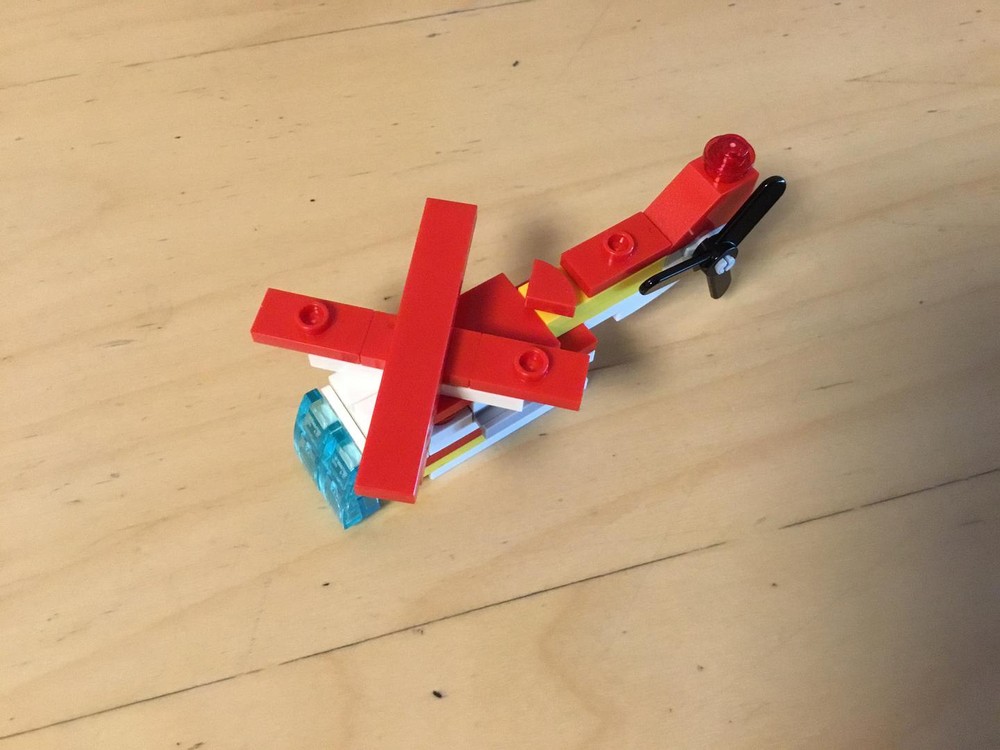 LEGO MOC 30669 Helicopter by puzzletechnic | Rebrickable - Build with LEGO