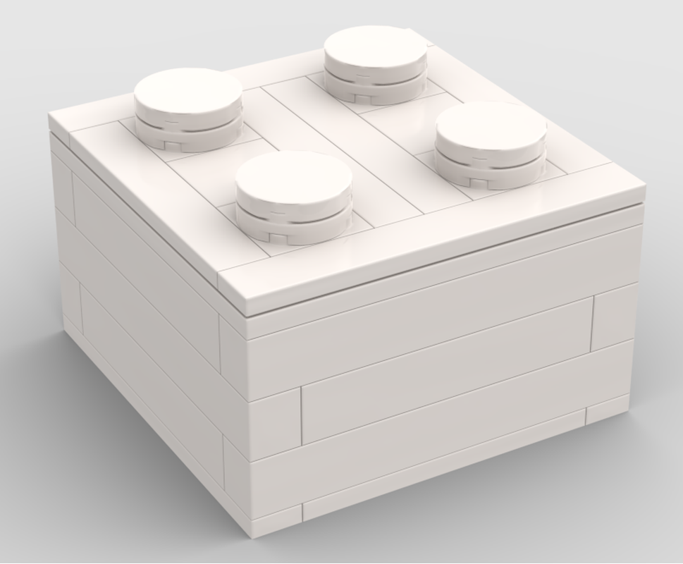 LEGO MOC Brick 2x2 by Thierry | Rebrickable - Build with LEGO