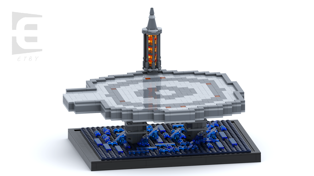 LEGO MOC Touchdown on Kamino by ETBYbrickz | Rebrickable - Build with LEGO