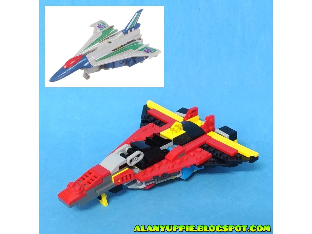 LEGO MOC Transformer Jet fighter Needlenose from LEGO Creator 31124 ...