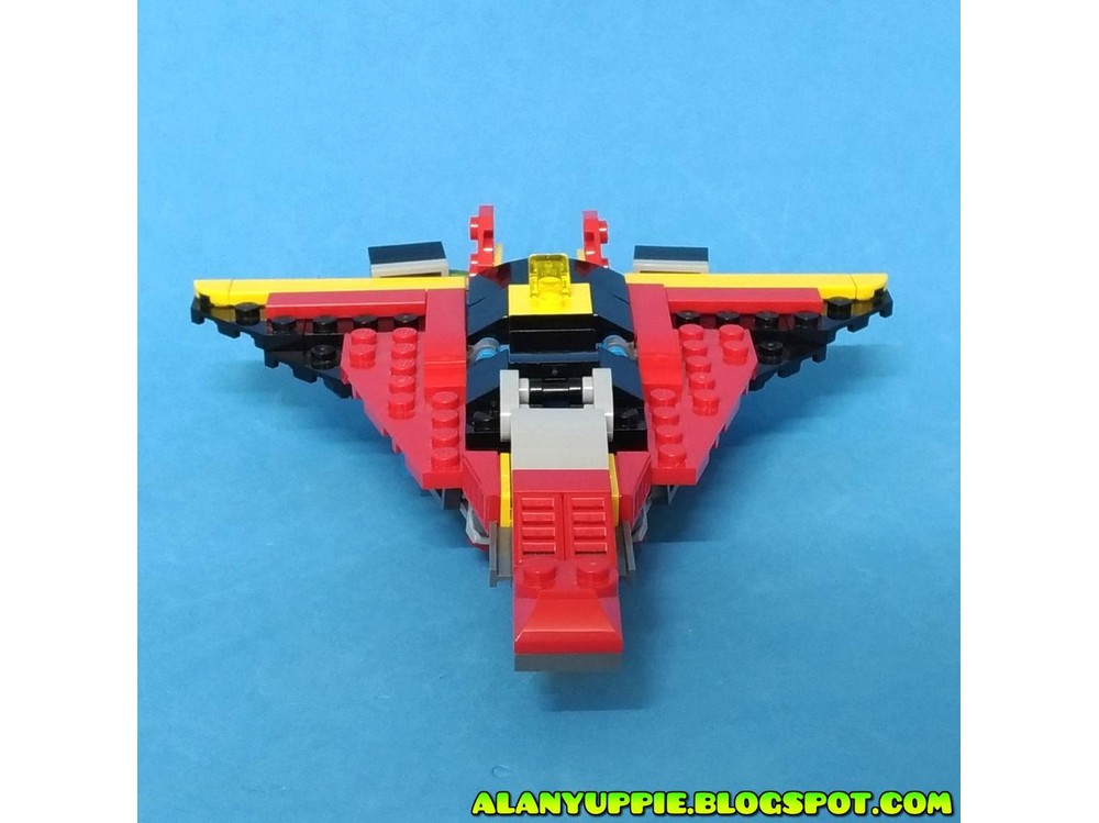 LEGO MOC Transformer Jet fighter Needlenose from LEGO Creator 31124 ...