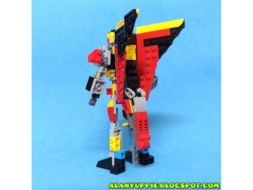 Lego Moc Transformer Jet Fighter Needlenose From Lego Creator 31124