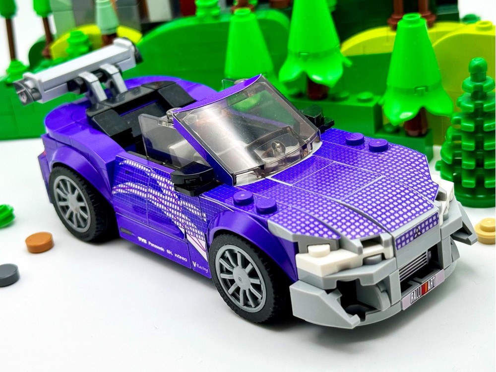 LEGO MOC Roman's Mitsy Eclipse from 2 Fast 2 Furious by IBrickedItUp ...