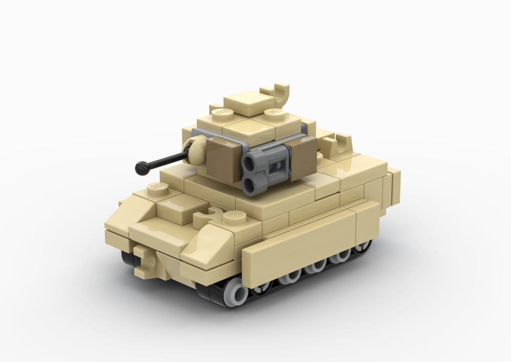 LEGO MOC M2 Bradley IFV by The Bobby Brix Channel | Rebrickable - Build ...