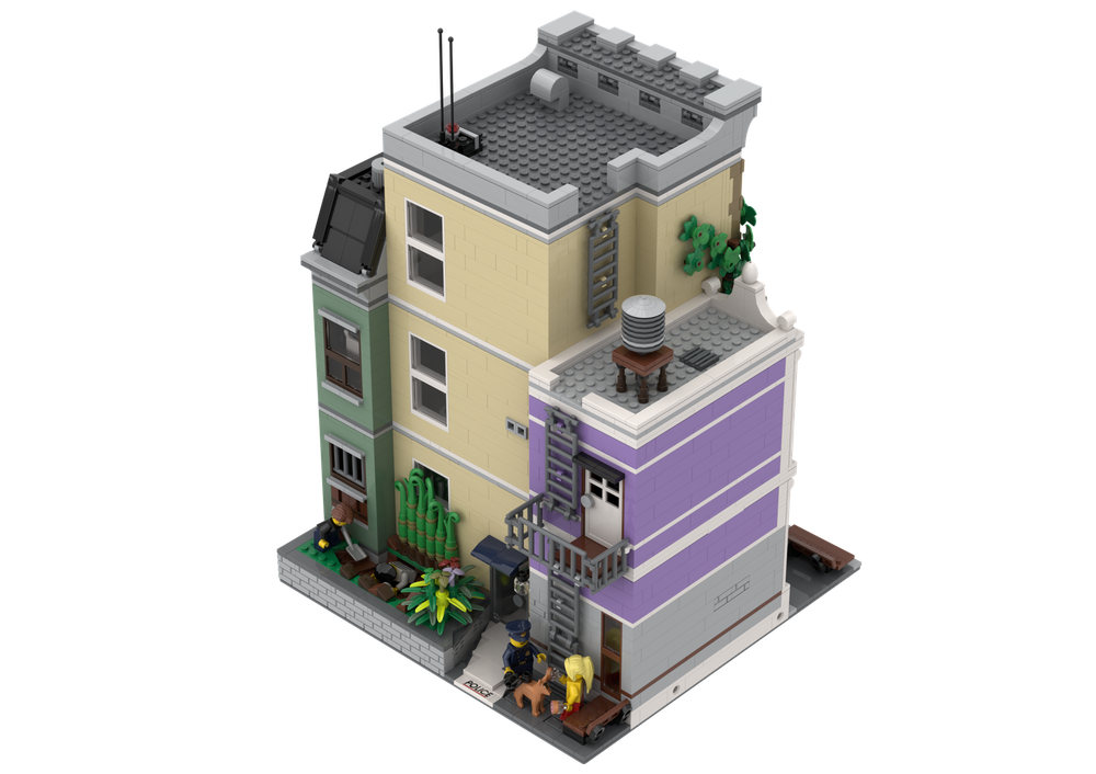 LEGO MOC The Donut Distraction Escape - Backyard MOC for set #10278 ...