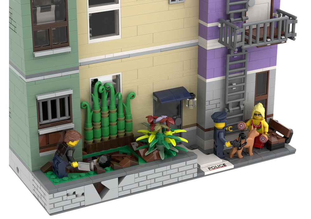 LEGO MOC The Donut Distraction Escape - Backyard MOC for set #10278 ...