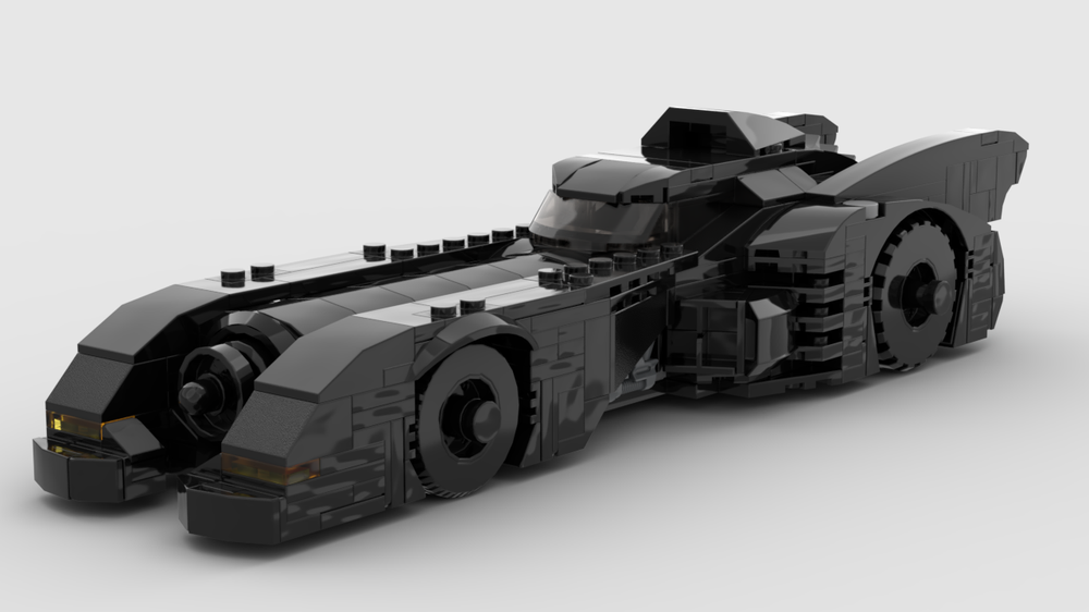 LEGO MOC Batmobile 1989 Modification V3 by michagerstenberg | Rebrickable - Build with LEGO