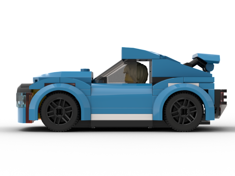 LEGO MOC 60285 - Blue Lightning by hoppepe | Rebrickable - Build with LEGO