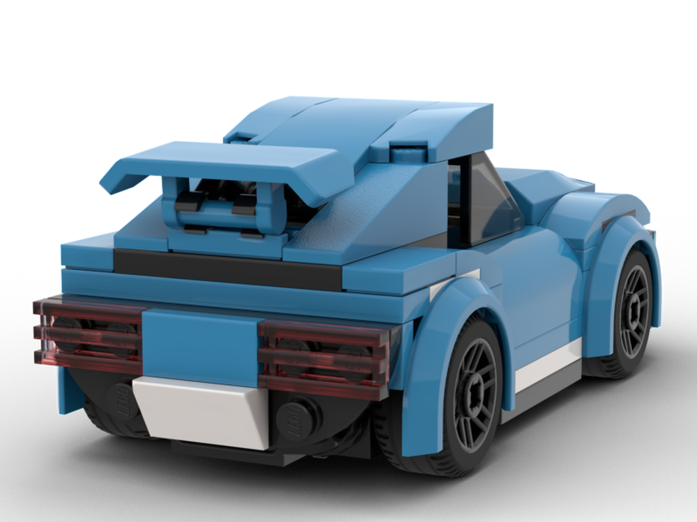 LEGO MOC 60285 - Blue Lightning by hoppepe | Rebrickable - Build with LEGO