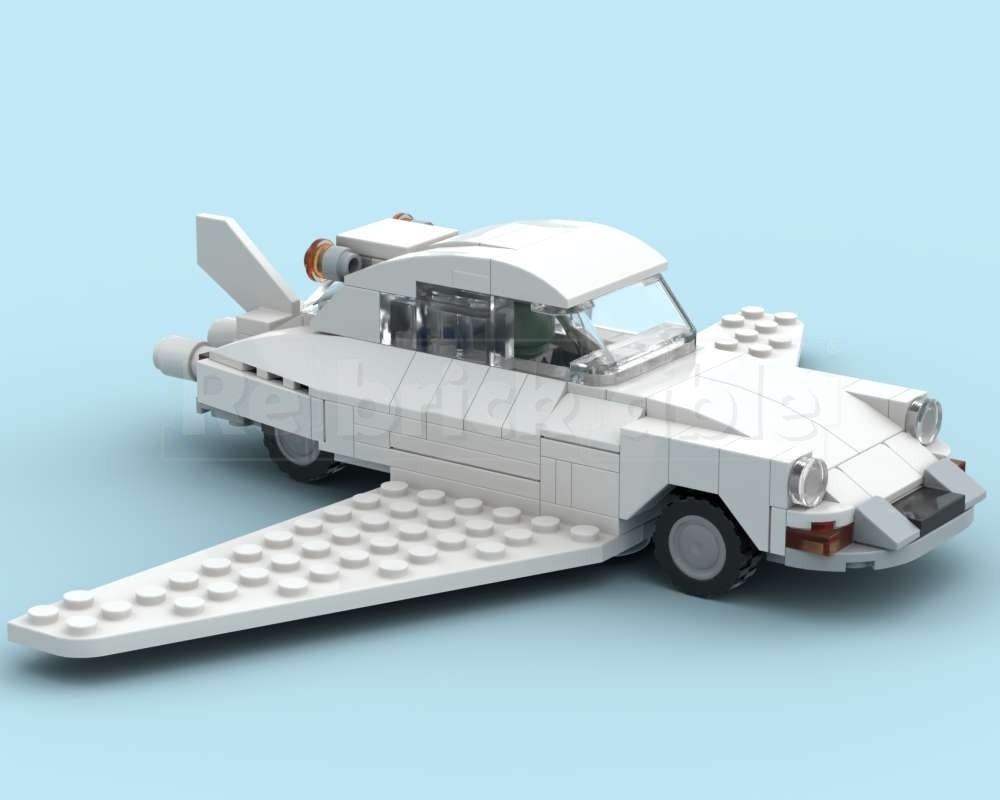 LEGO MOC-179581 Citroën DS 19 - FANTOMAS The flying car by ...