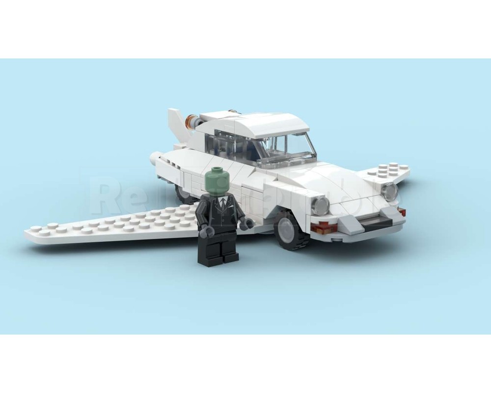 LEGO MOC Citroën DS 19 - FANTOMAS The flying car by Fijabrickstar ...