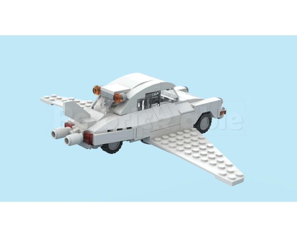 LEGO MOC Citroën DS 19 - FANTOMAS The flying car by Fijabrickstar ...