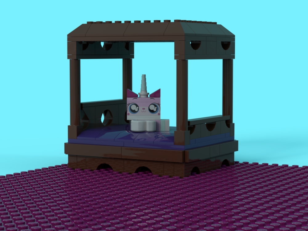 LEGO MOC Unikitty's bed by Littlehof5 | Rebrickable - Build with LEGO