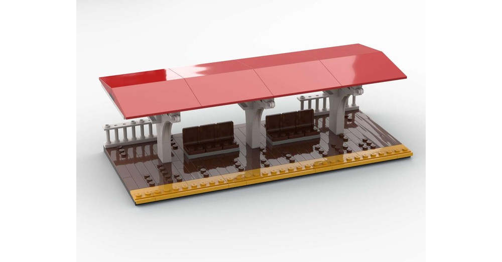 LEGO MOC Brooklyn L Station: Middle section by EMRE_04 | Rebrickable ...