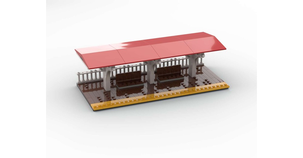 LEGO MOC Brooklyn L Station: Middle section by EMRE_04 | Rebrickable ...