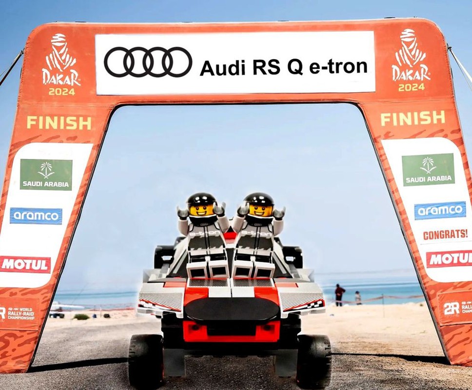 LEGO MOC 76921 Dakar 2024 winner Audi RS Q e-tron by EduViPe ...