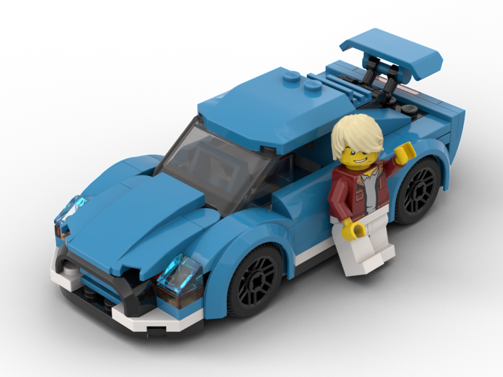 LEGO MOC 60285 - Sports Car Type R by hoppepe | Rebrickable - Build ...