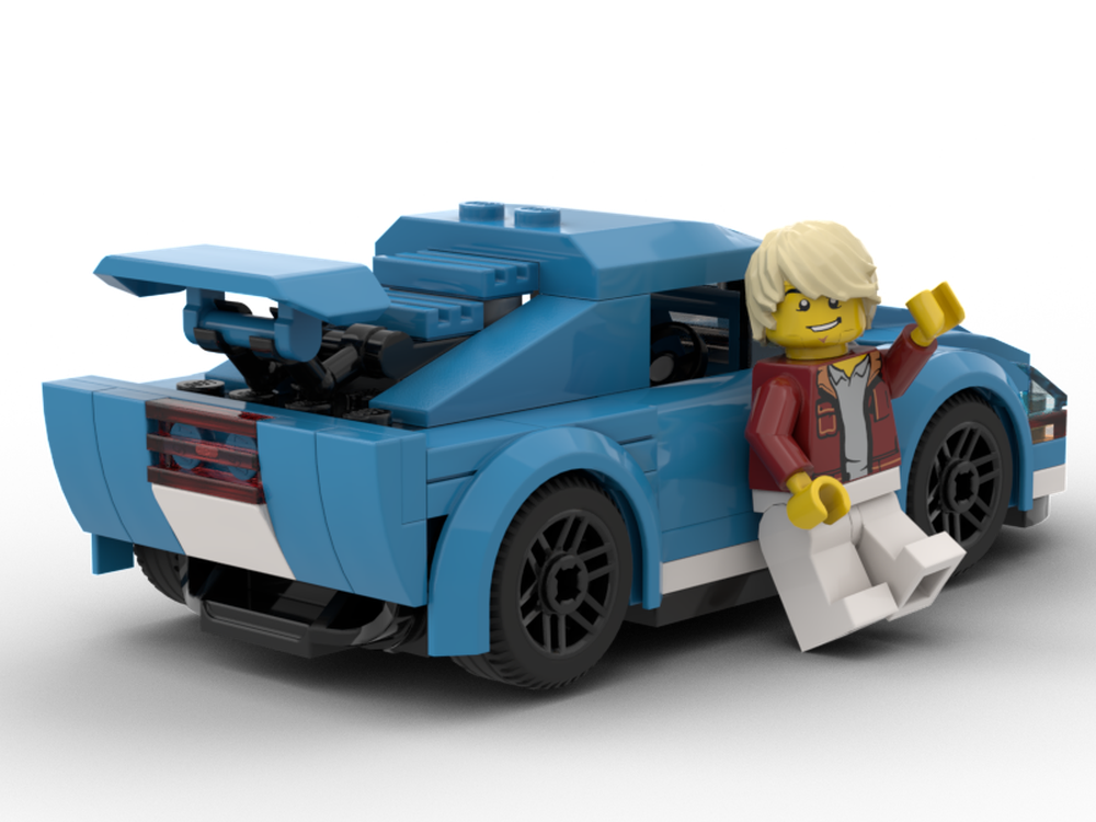 LEGO MOC 60285 - Sports Car Type R by hoppepe | Rebrickable - Build ...