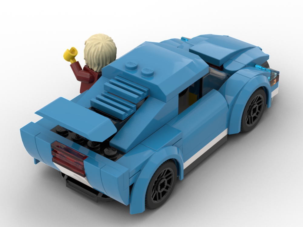 LEGO MOC 60285 - Sports Car Type R by hoppepe | Rebrickable - Build ...