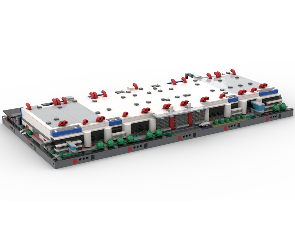 LEGO MOC George R. Brown Convention Center by iambriguy | Rebrickable ...