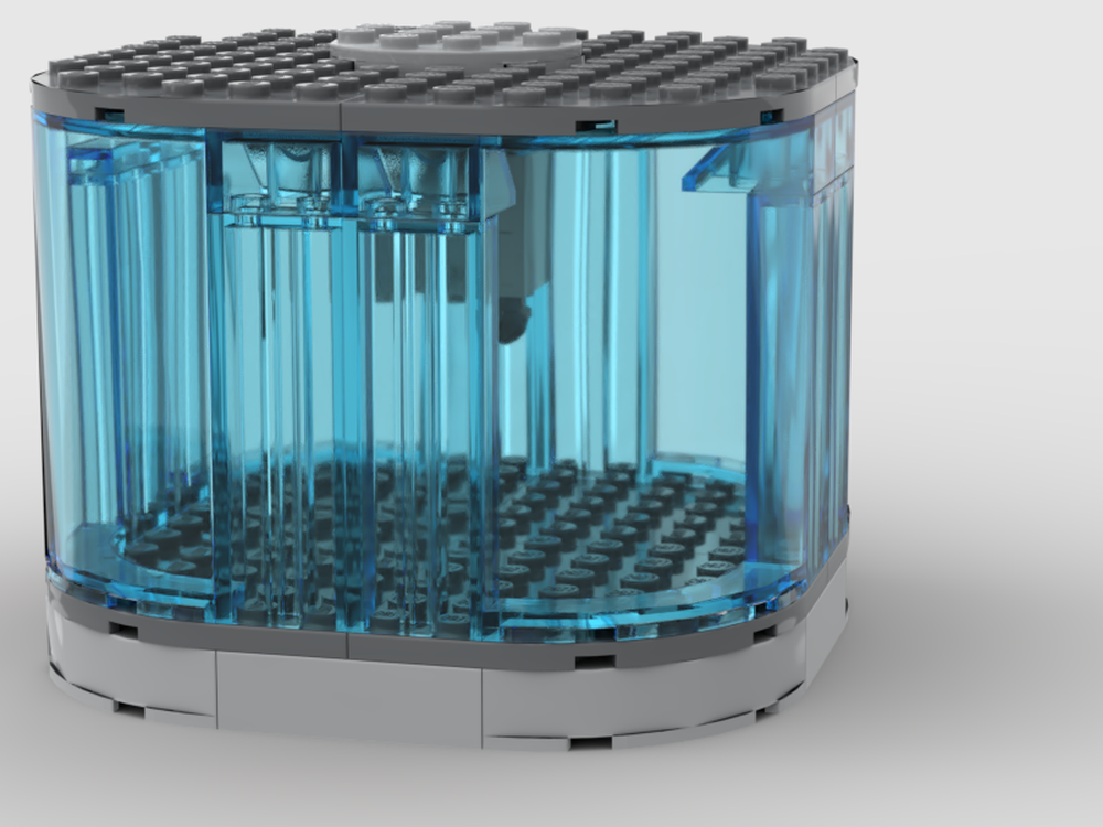 LEGO MOC Fish Tank by pbfbemc | Rebrickable - Build with LEGO