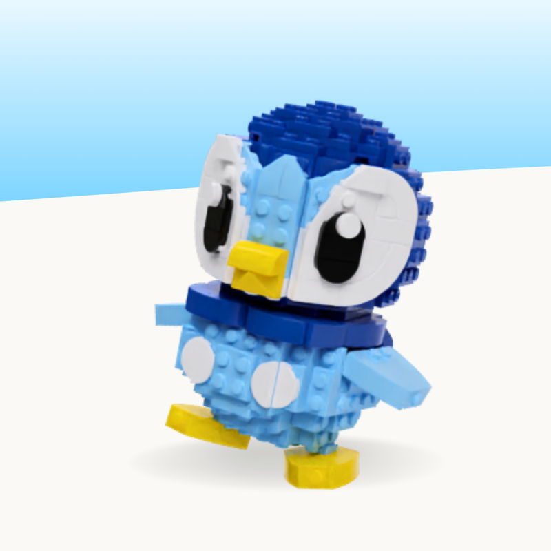 LEGO MOC Piplup by KraftyKoopa | Rebrickable - Build with LEGO