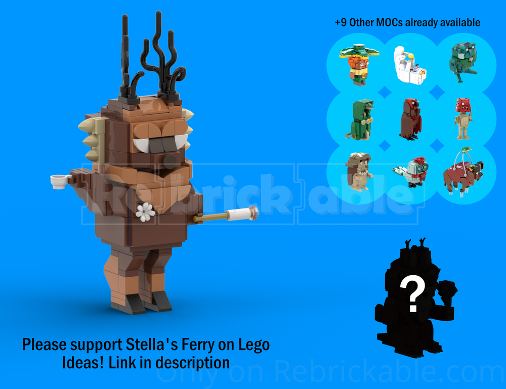 LEGO MOC Spiritfarer: Gwen by FourFormidableFrenchFrogs | Rebrickable ...