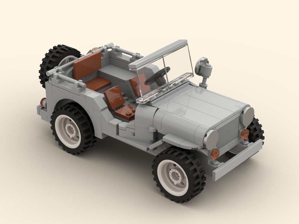 Lego Willys Jeep Review _ LEGO MOC Willys Jeep by roma_raptor – VHKTX