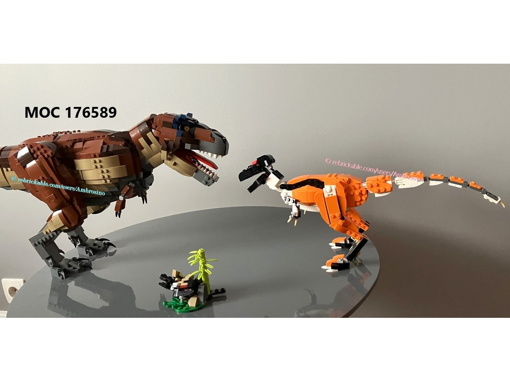 LEGO MOC 31129 Jane the Nanotyrannus lethaeus by Ambrosino ...