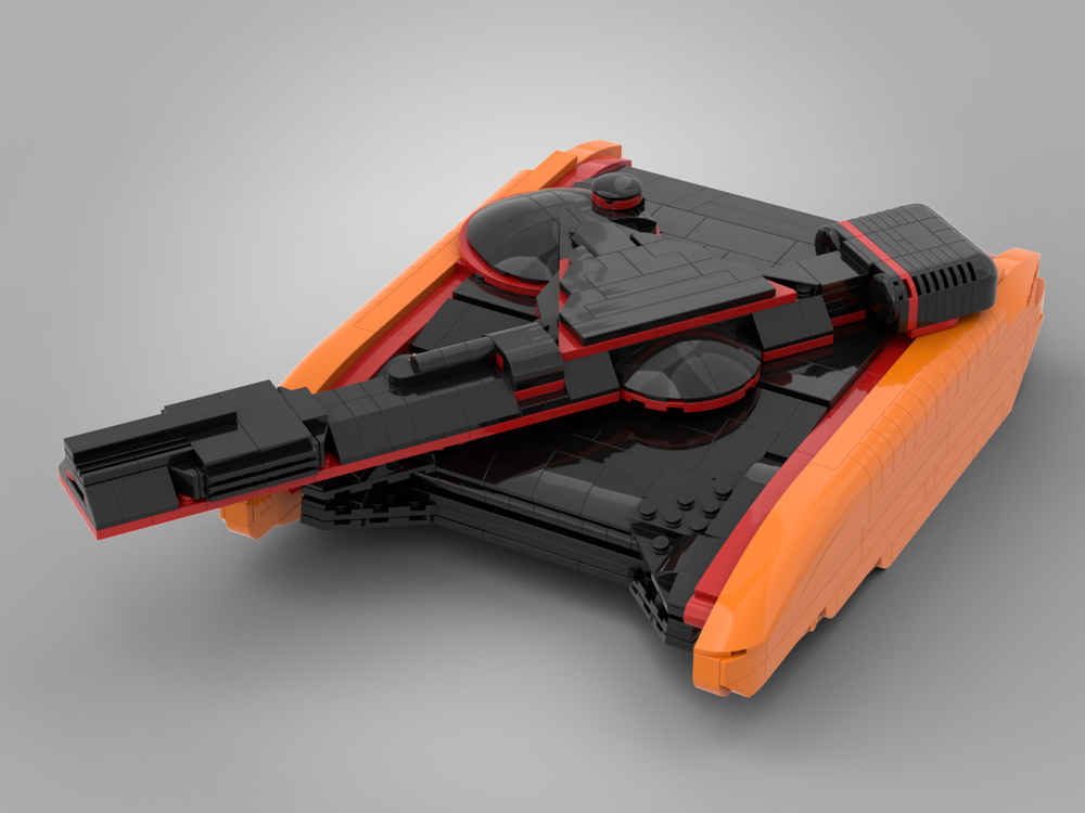 LEGO MOC TRON Tank (1982) by abracada_brick | Rebrickable - Build with LEGO