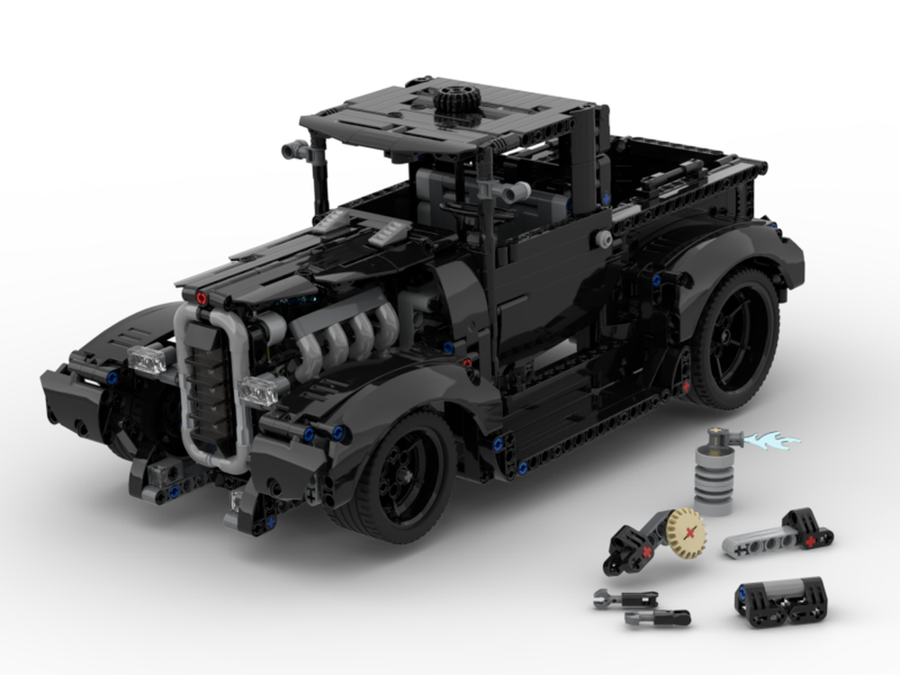 LEGO MOC Ford Model A Pickup- Truck by east_brick_customs | Rebrickable ...