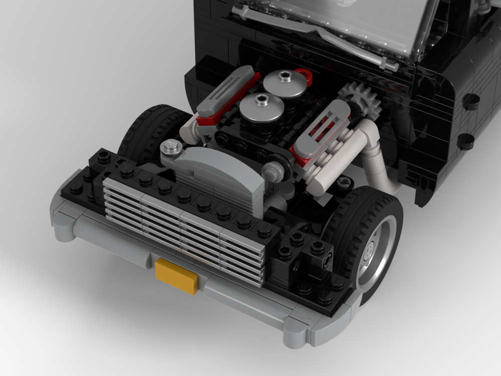 LEGO MOC Chevy Bel Air Street Rod by Linse | Rebrickable - Build with LEGO