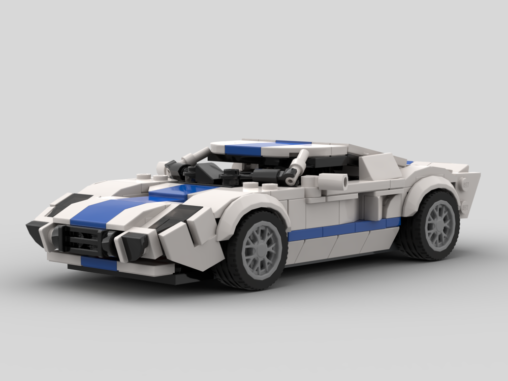 LEGO MOC 2005 Ford GT (moc) by oxiebricks | Rebrickable - Build with LEGO