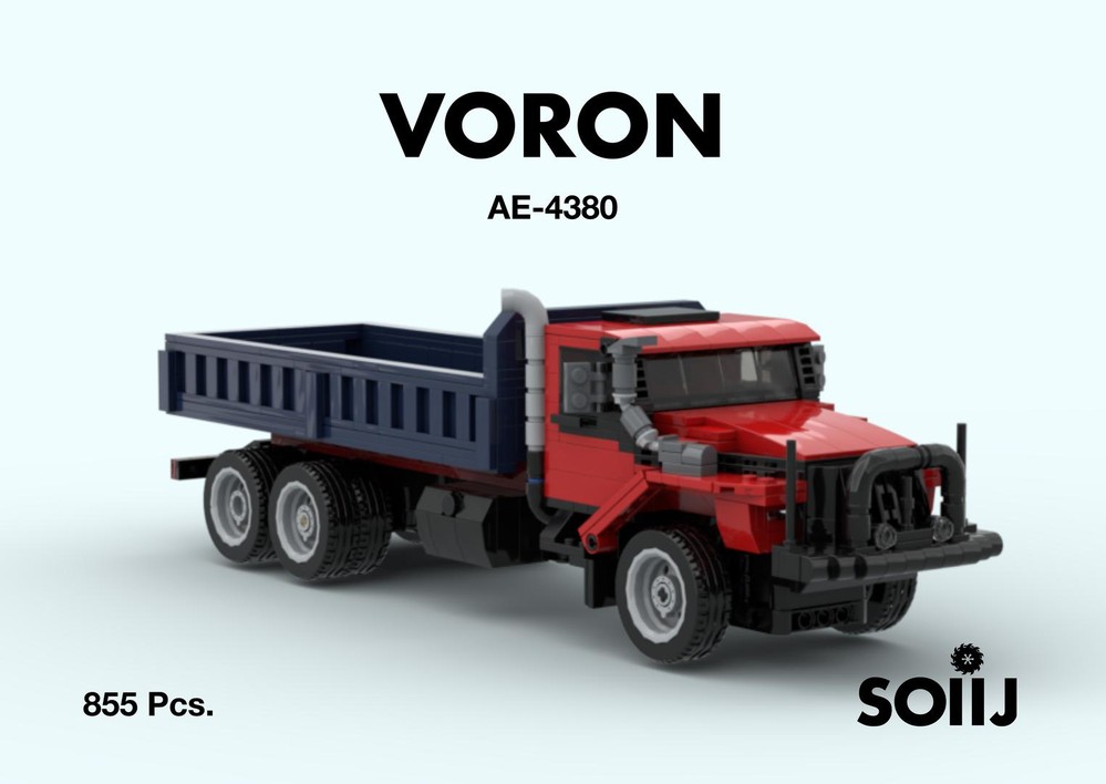 LEGO MOC Voron AE-4380 - snowrunner truck by Soiij | Rebrickable ...