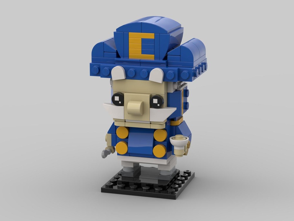 LEGO MOC Captain Crunch Brickheadz (Cap'n Crunch) by Penguins and ...
