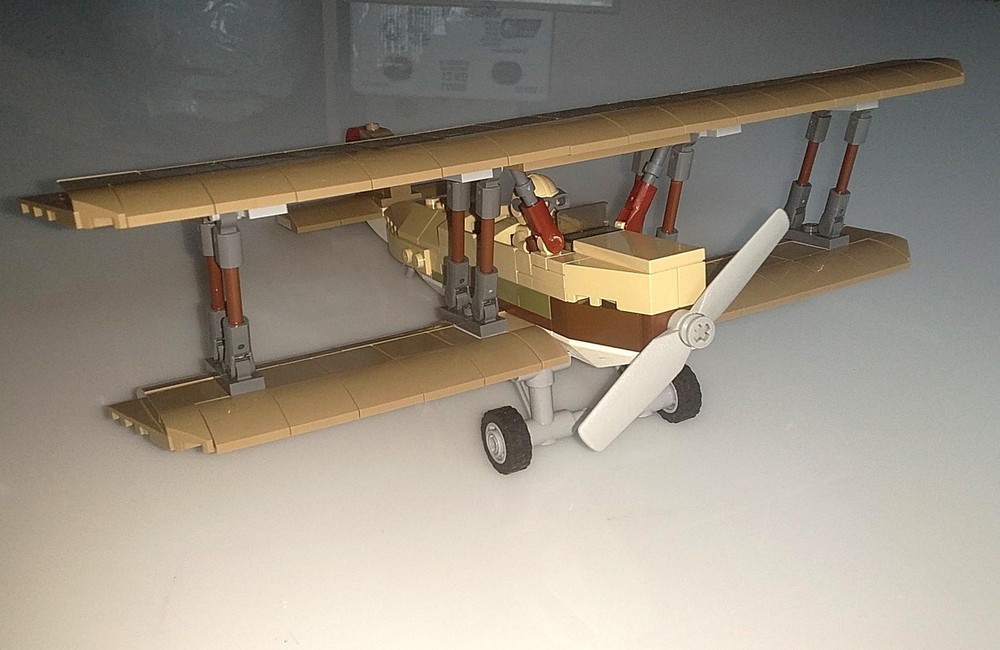 LEGO MOC Bi-plane - AVRO 504. Sunbeam by Tasblocker | Rebrickable ...