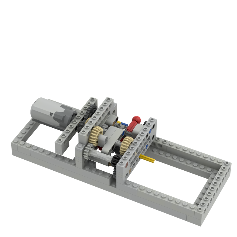 LEGO MOC 60-80 two speed gearbox for GBC and more by andybell ...
