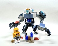 LEGO Set 60428-1 Space Construction Mech (2024 City) | Rebrickable ...