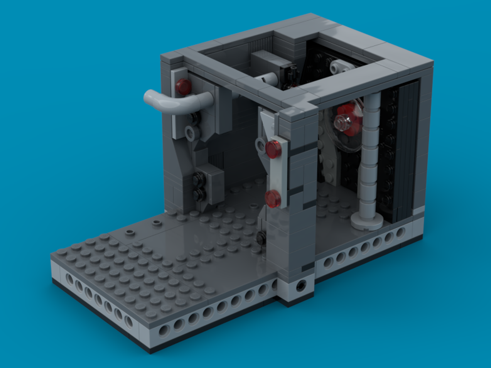 LEGO MOC Leia Gives the Death Star Plans to R2D2 (Expansion for 75387 ...