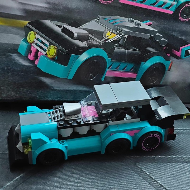 LEGO MOC 60406 Six Wheeler Hotrod by xlash0909 | Rebrickable - Build ...