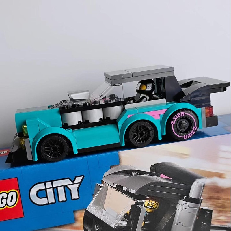 LEGO MOC 60406 Six Wheeler Hotrod by xlash0909 | Rebrickable - Build ...