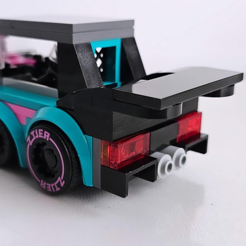 LEGO MOC-179750 60406 Six Wheeler Hotrod by xlash0909 | Rebrickable ...