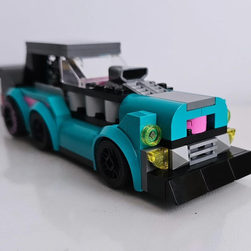 LEGO MOC 60406 Six Wheeler Hotrod by xlash0909 | Rebrickable - Build ...
