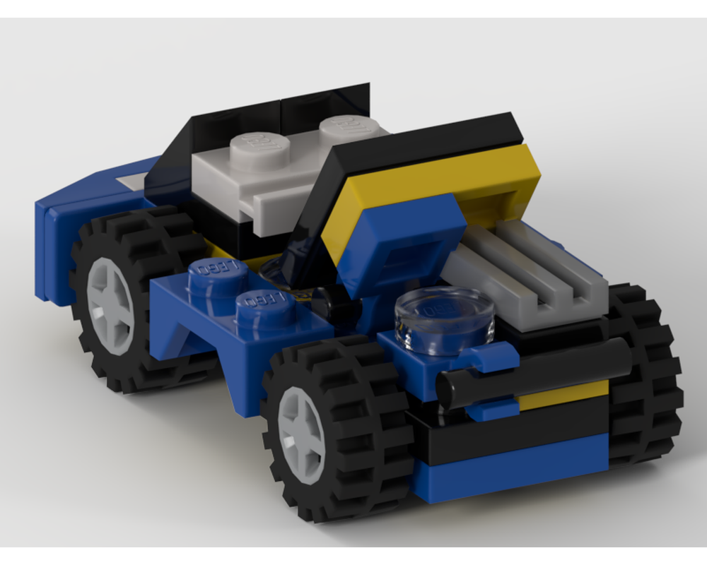 LEGO MOC 30475 - GoKart by siema_987 | Rebrickable - Build with LEGO
