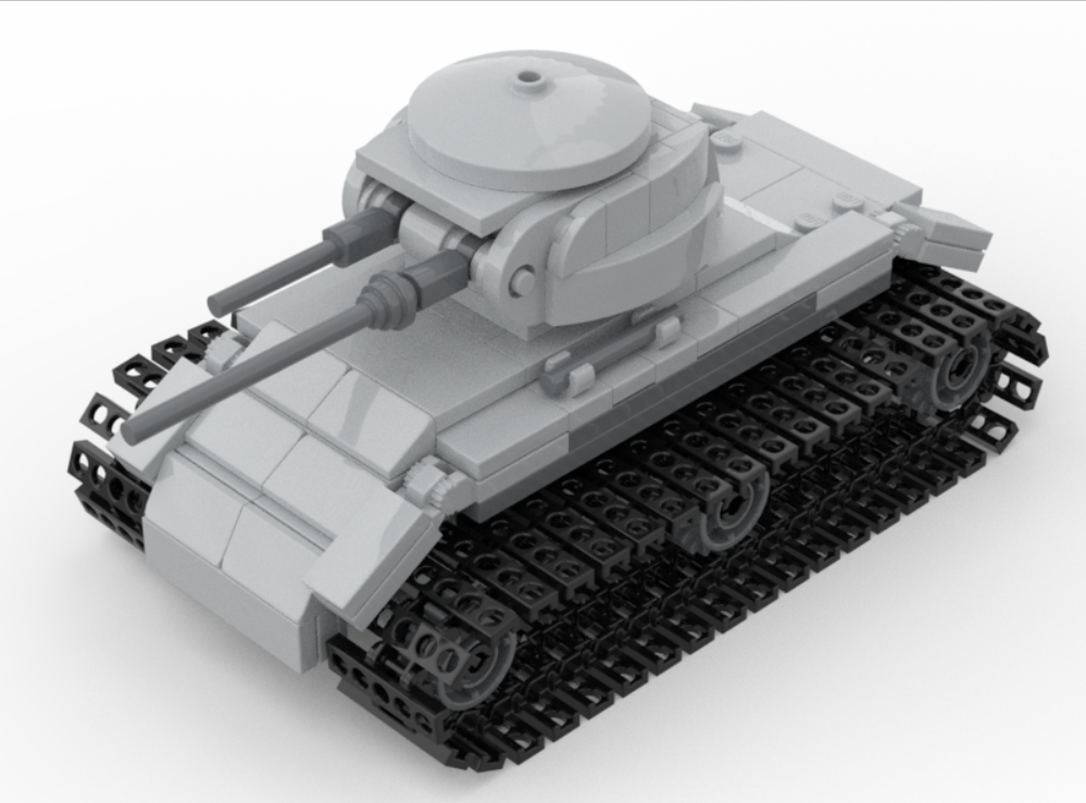 LEGO MOC Panzer II by MATEILEGO | Rebrickable - Build with LEGO