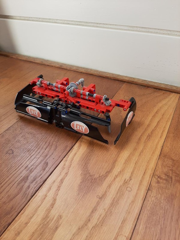 LEGO MOC Front mower by F.Stegeman | Rebrickable - Build with LEGO