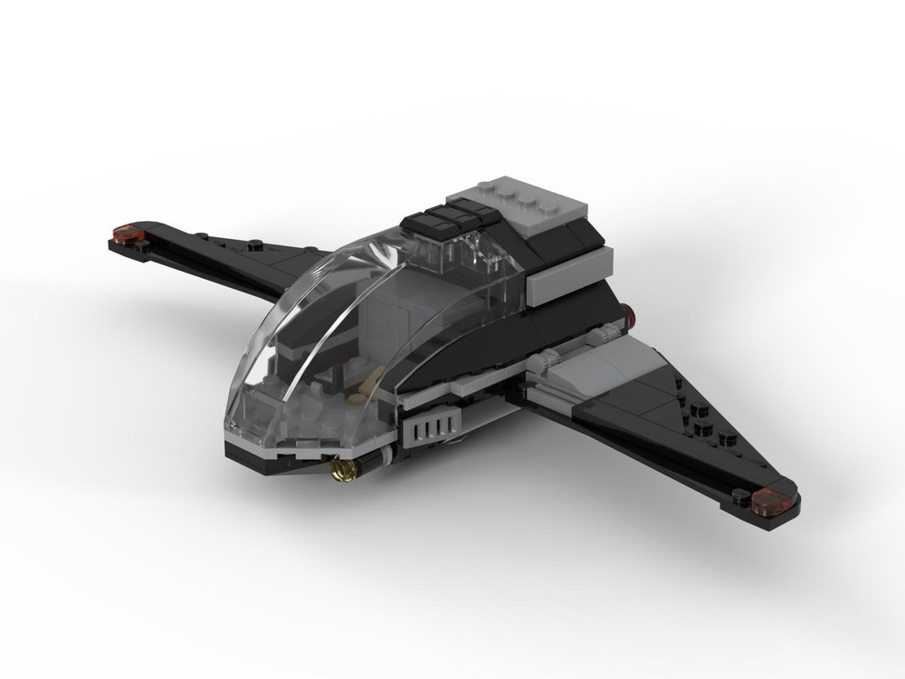 LEGO MOC Mini Cargo Shuttle by Hedu88 | Rebrickable - Build with LEGO